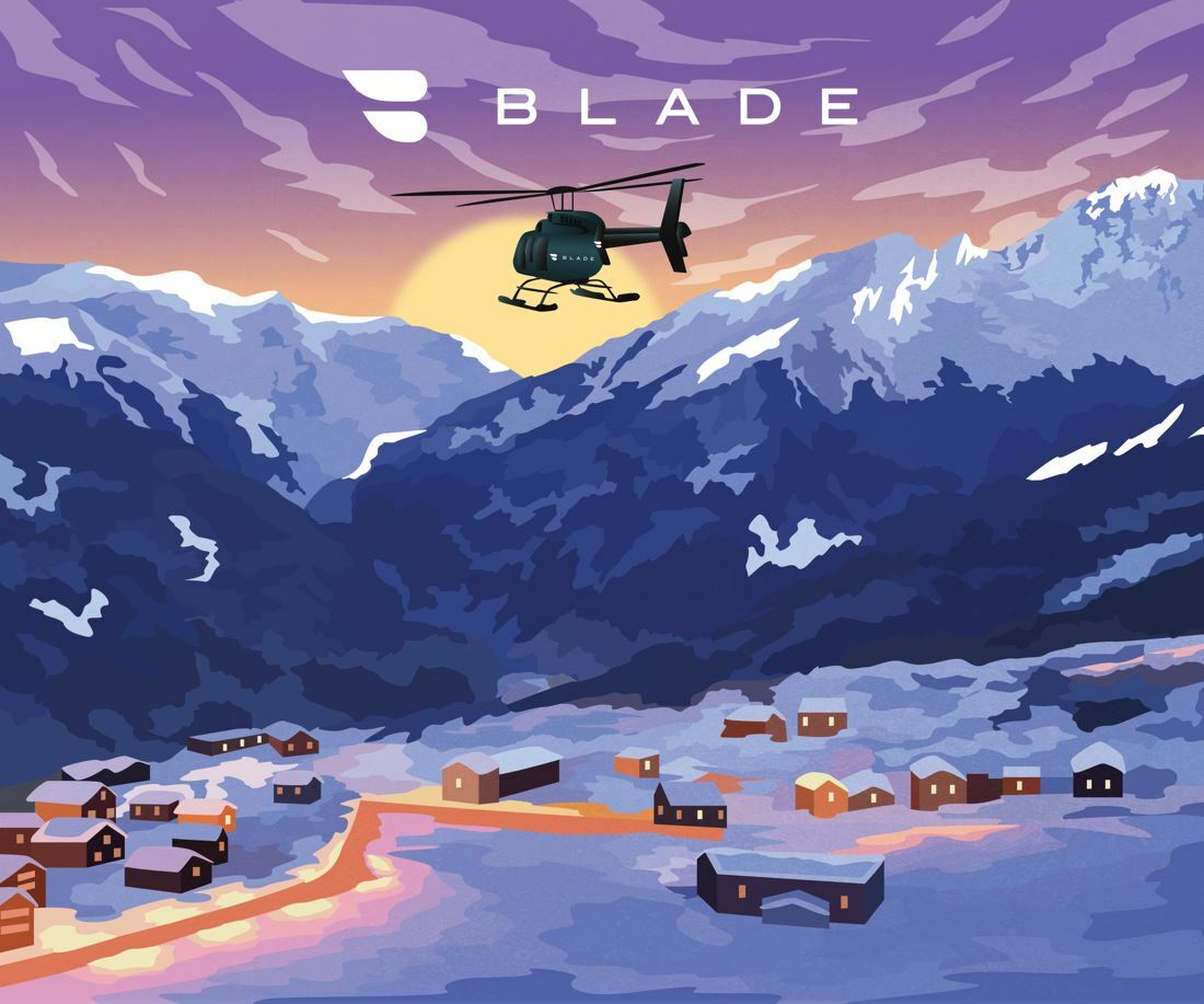 Helicopter charter to Alps ski resorts from Geneva, Chambery, Monaco… - BLADE